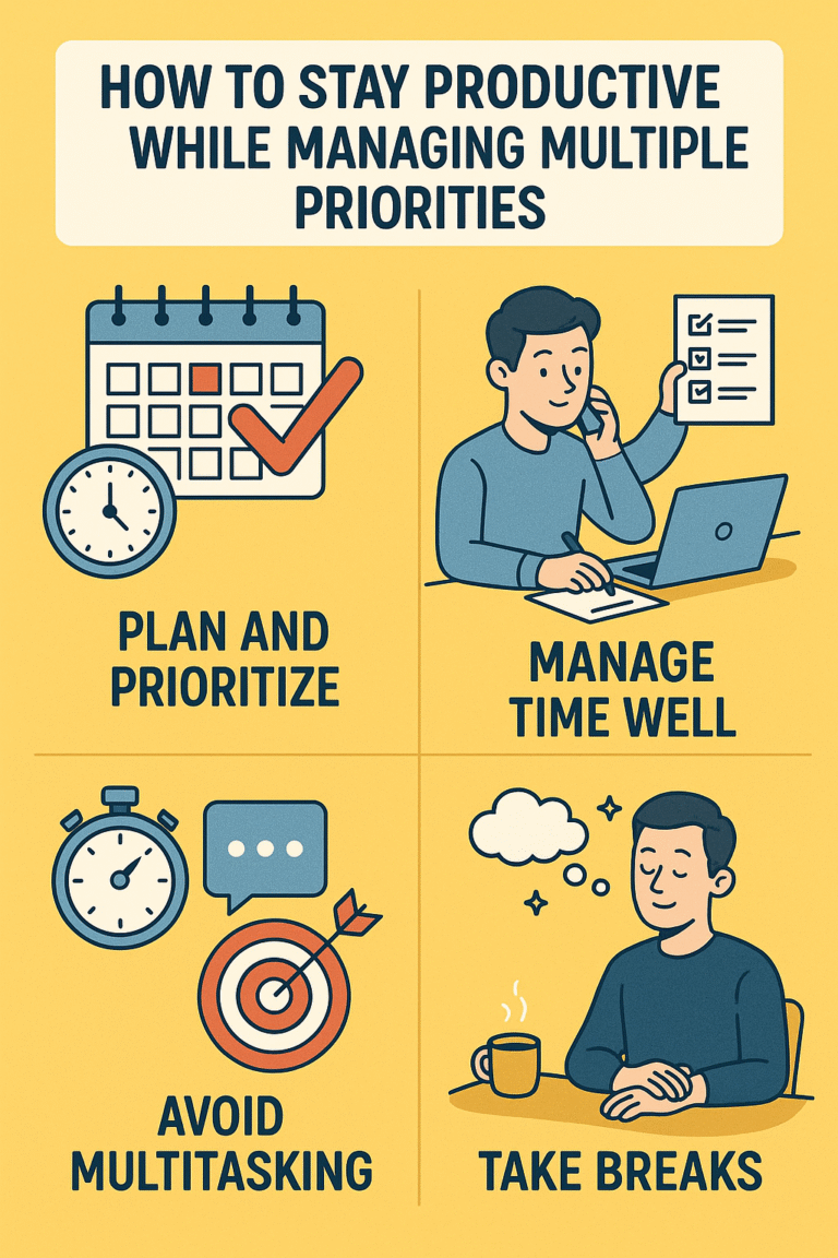 How to Stay Productive While Managing Multiple Priorities – frolyn.com